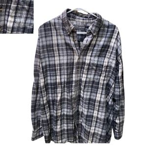 David Taylor | Shirts | David Taylor Plaid Flannel Long Sleeve Button ...